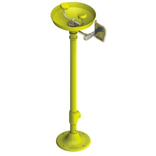 Pedestal Eye Wash Station - Complies With ANSI Regulations
