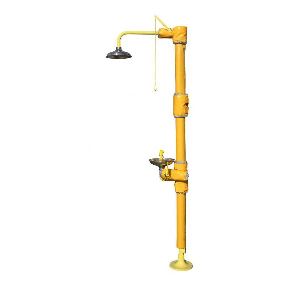 Frost Resistant Emergency Shower & Eye Wash Unit