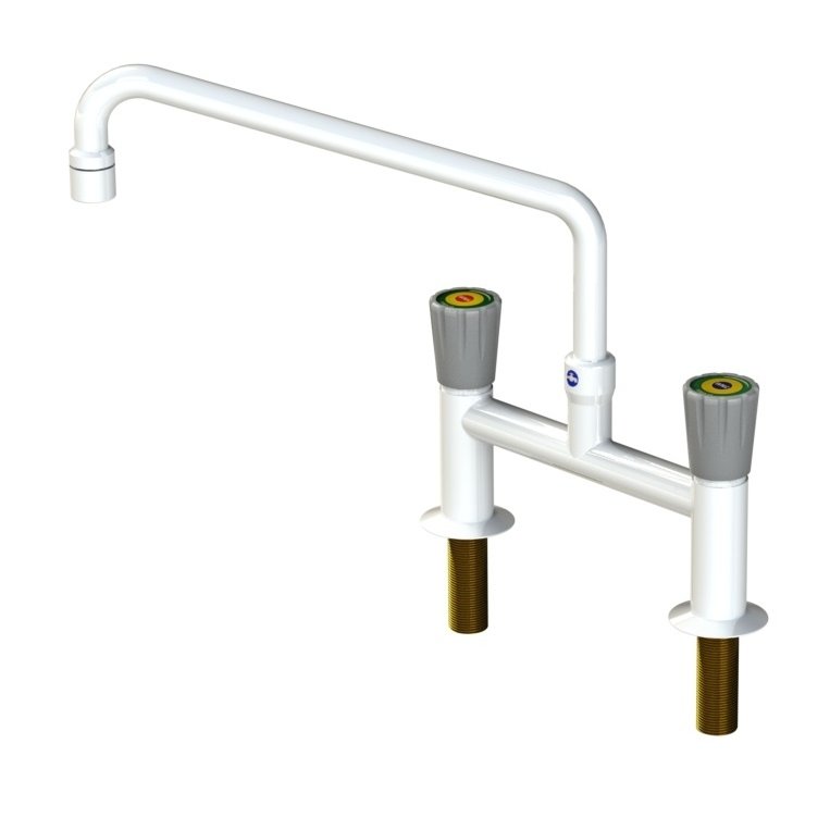 H Pattern Laboratory Tap With Swivel Spout & WRAS Approval